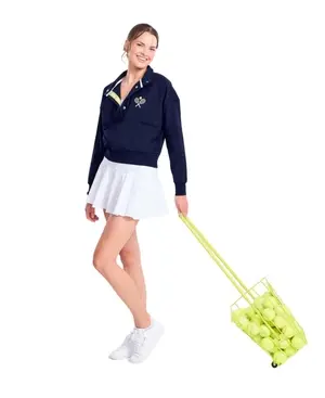 AME & LULU Pullover Sweatshirt - Navy