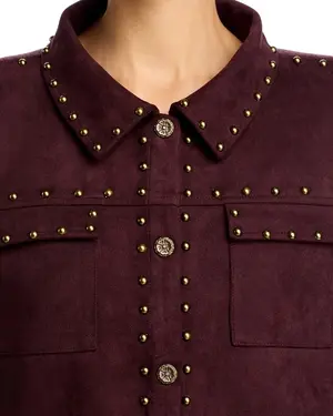 SIONI Faux Suede Jacket