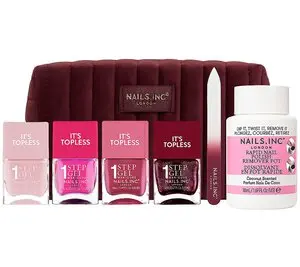 NAILS.INC It's Topless 7-piece Collection With Bag - One-color
