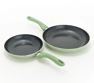GREENLIFE Expert+ Rivetless 2-pc 8' & 10' Skillet Set - One-color