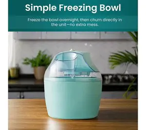 AMERICANA 1qt. Electric Ice Cream Maker W/ Free Ze Bowl