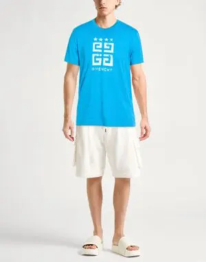 Givenchy T-shirt Size Cotton - Blue