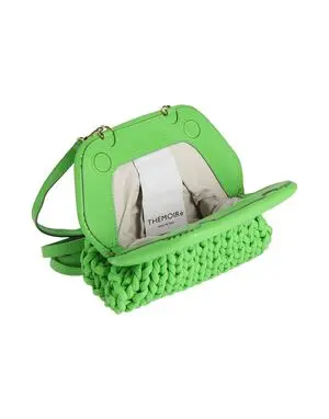 THEMOIRE Clutch With Detachable Shoulder Strap - Green
