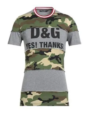 Dolce & Gabbana T-shirt Size Cotton, Elastane - Green
