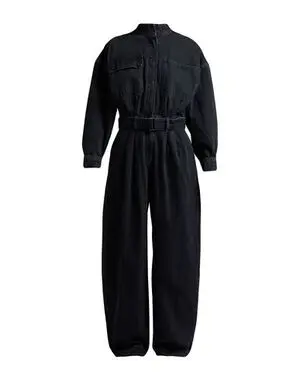 FRAME The Cocoon Organic Cotton Jumpsuit - Black