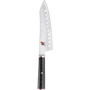 MIYABI Kaizen 7-inch Hollow Edge Santoku Knife - Stainless Steel