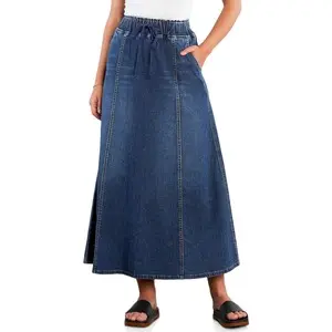 Wash Lab Denim A-line Skirts