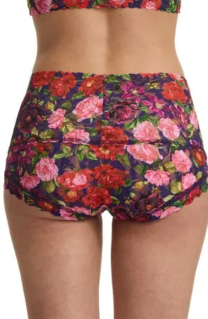 Hanky Panky Printed Lace Boyshorts - Winters Tale