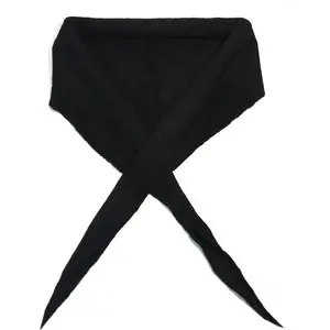 PETIT MOMENTS Courchevel Triangle Scarf Black