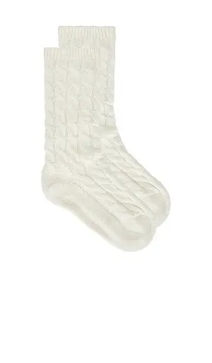 Eberjey Cozy Sock - Ivory