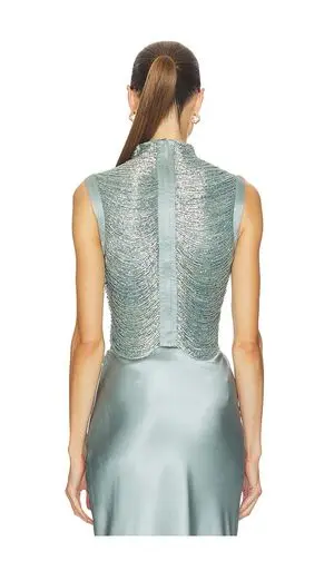 Cult Gaia Taraji Sleeveless Top - Celadon