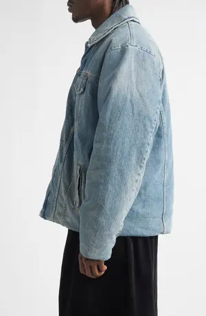 Martine Rose Padded Denim Trucker Jacket