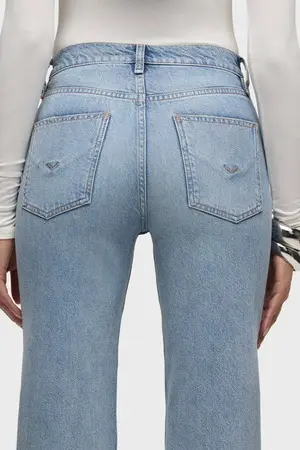 Hudson Jeans Remi High-rise Straight Jean - Spritzer