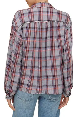 Bella Dahl Woven Plaid Shirt