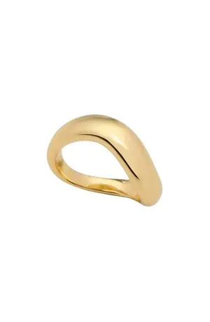 ST. MORAN Wavy Band Ring