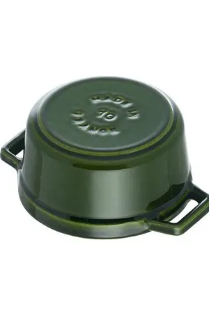 STAUB Cast Iron 0.25-quart Mini Enameled Cast Iron Dutch Oven