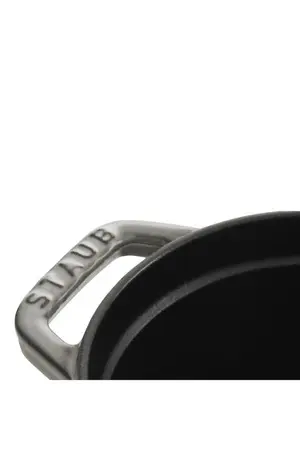 STAUB Cast Iron 1-quart Pig Dutch Oven