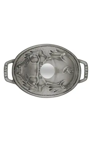 STAUB Cast Iron 1-quart Pig Dutch Oven