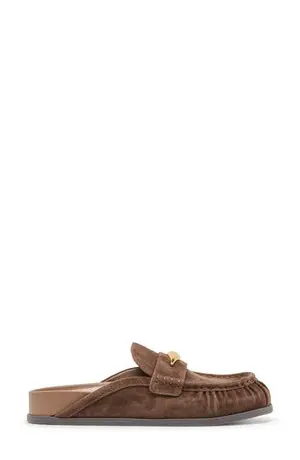 Dolce Vita Jodero Loafer Mule - Dark Brown Sueded