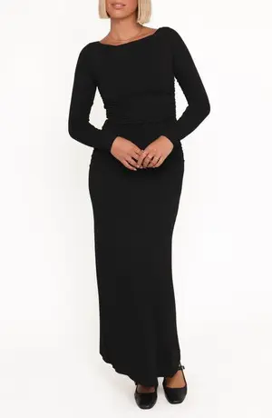 Long Sleeve Maxi Evening Dresses