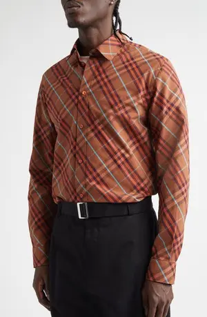 Burberry Robert Check Button-up Shirt