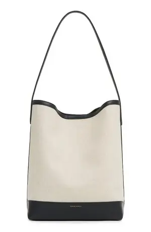 MANSUR GAVRIEL Everyday Cabas Canvas & Leather Hobo Bag