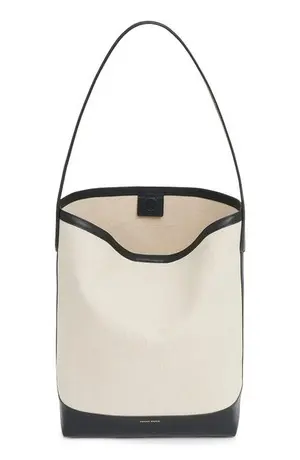 MANSUR GAVRIEL Everyday Cabas Canvas & Leather Hobo Bag