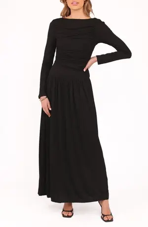Petal & Pup Boatneck Evening Dresses