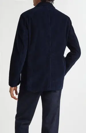DRAKE'S Games Cotton Corduroy Blazer