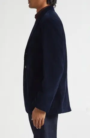 DRAKE'S Games Cotton Corduroy Blazer