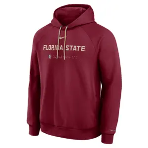 Nike Florida State Courtside Basketball Practice Dri-fit Pullover Hoodie