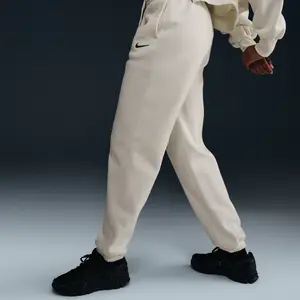 Nike Sportswear Phoenix Fleece High-waisted Oversized Sweatpants - White