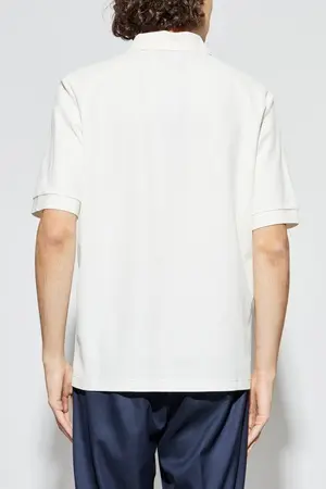 Giorgio Armani Cotton Polo - White