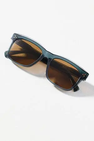 Raen Breven Square Sunglasses - Green