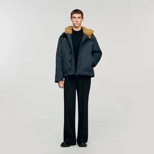 Sandro Quilted Coats For Men