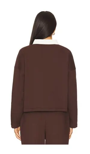 PORT DE BRAS Sofia Sweater - Chocolate