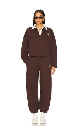 PORT DE BRAS Sofia Sweater - Chocolate