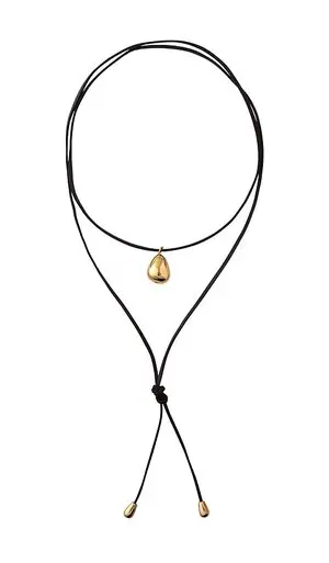 Éliou Nitta Wrap Necklace - Black