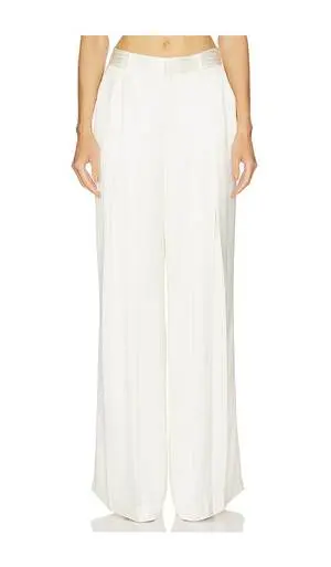Cinq À Sept Georgia Satin Stripe Marne Pant