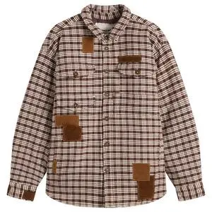 Patchwork Overshirts For Men
