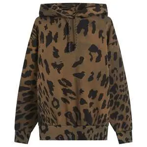 Aries Leopard Tie Dye Hoodie