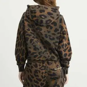 Aries Leopard Tie Dye Hoodie