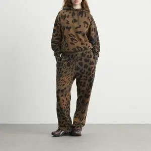 Aries Leopard Tie Dye Hoodie