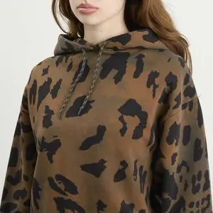 Aries Leopard Tie Dye Hoodie