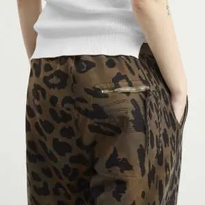 Aries Leopard Tie Dye Straight Sweatpants