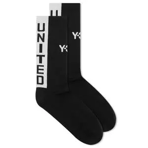 Y3 X Neighborhood Crew Socks - Black