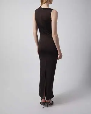 ROTATE BY BIRGER CHRISTENSEN Ruched Midi Dress