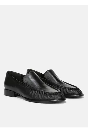 Vince Nora Leather Loafer - Black