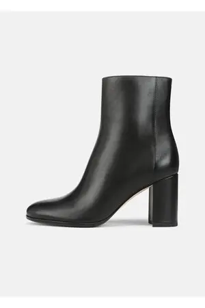 Vince Elora Leather Ankle Boots