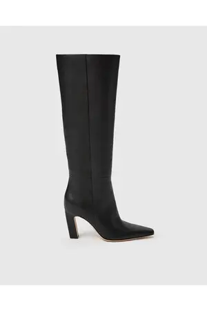 Paige Stacked Heel Boots For Women